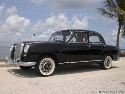 Specs for all Mercedes Benz W105 versions