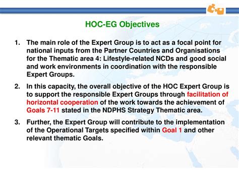 Ndphs Eg Group On Horizontal Cooperation Ppt Download