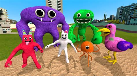 🔥 New Garten Of Banban All Characters In Garrys Mod Youtube