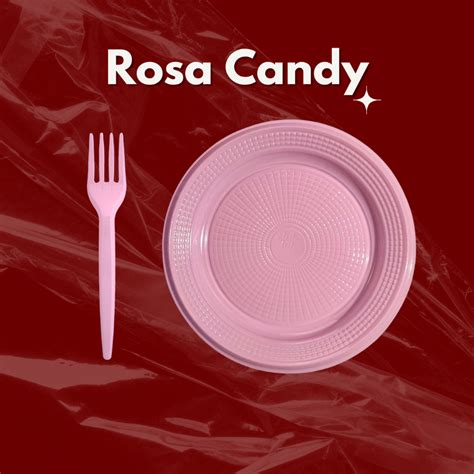 Kit Cor Candy Prato Garfo Descartáveis Festa De Aniversário Com 50 E