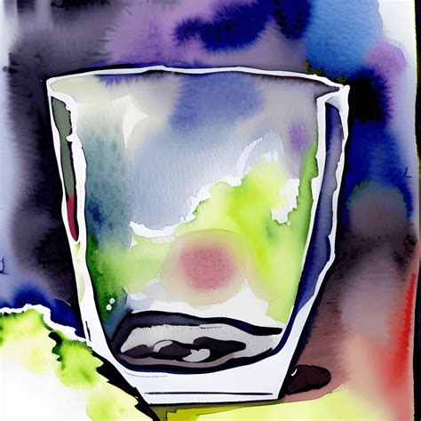 Shattered Glass Watercolor · Creative Fabrica