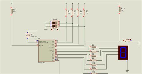 Elektro2017 Proteus Microcontroller Project