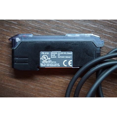 Keyence 基恩斯 Fs V31 光纖放大器 纜線型 主要模組 Npn 蝦皮購物