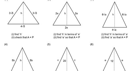 Median Don Steward Mathematics Teaching Equable Isosceles Triangles