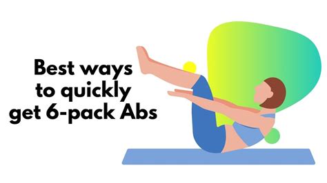 Best Ways To Quickly Get 6 Pack Abs Abformer Products