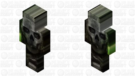 Call Of Duty Modern Warfare 2 Ghost Minecraft Skin