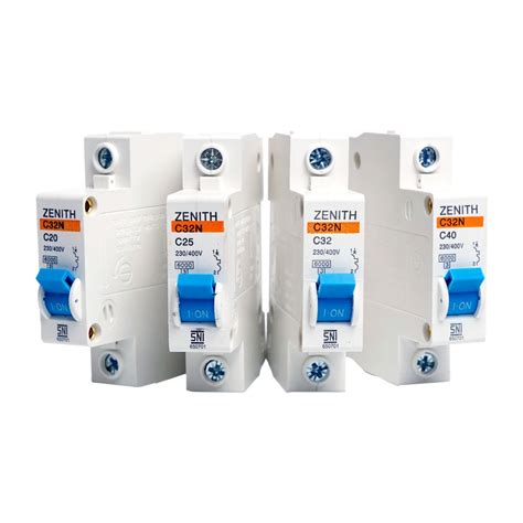 Jual Mcb Listrik Zenith 1p 20a Mini Circuit Breaker 1p 1pole Shopee