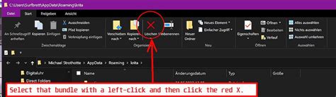 Remove Bundle Basics Interface Krita Artists