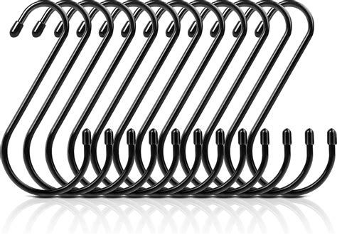 Amazon IEKEODI 6 Inch S Hooks 12 Pack Heavy Duty S Hook For