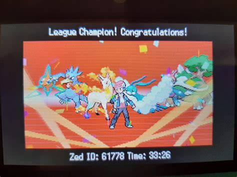 Just Defeated Cynthia And Wanted To Share My Team R Pokemonplatinum