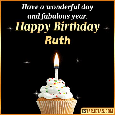 Feliz Cumpleaños Ruth Imágenes  Tarjetas Y Mensajes