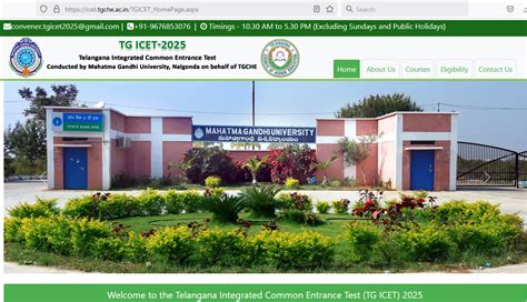 TG ICET Syllabus Online Application Process Latest Updates