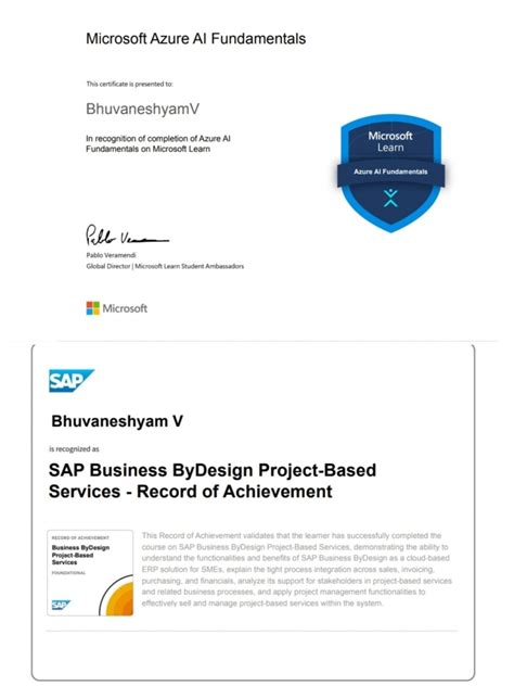 Im Excited To Share That I Have Successfully Completed The Sap