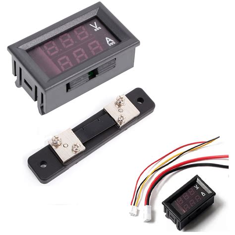 Buy 0 28 Inch Digital Voltmeter Ammeter DC 100V 50A LED Volt Meter