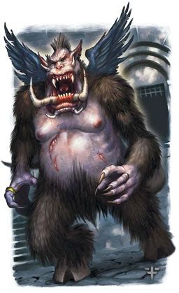 Nalfeshnee 5e Stats Angry Golem Games