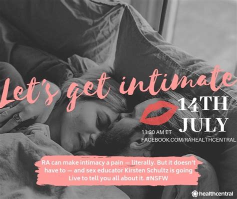 RA Intimacy FB Live This Sunday Chronic Sex