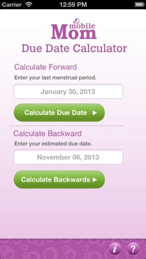 Pregnancy Edd Calculator For Mac Memobabe