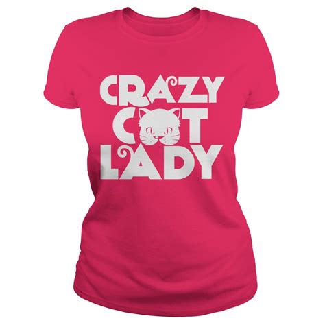 Imc T Shirt Crazy Cat Lady T Shirt For Women