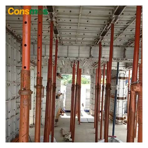 Concrete Slab Formwork Scaffolding Supporting Steel Prop System Concrete Slab Formwork Scaffolding Supporting Steel Prop System