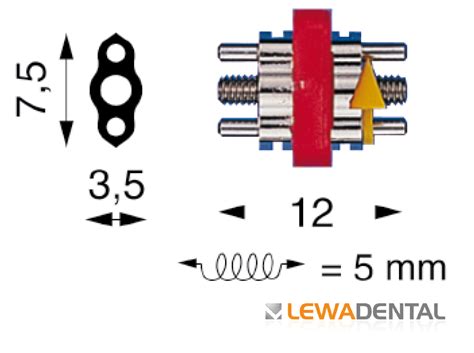 1005/12 Расширяющий средний винт – 5 мм – Стар-Ортодонтикс