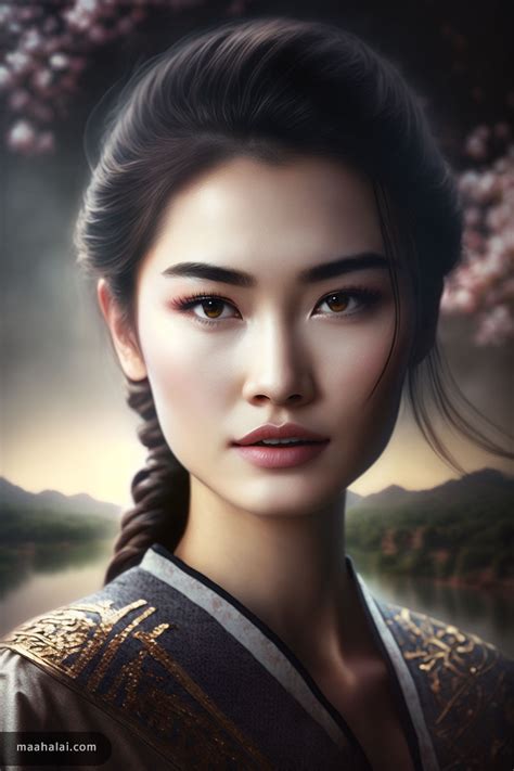 แจก Prompt วาดรูปสาวไทยลูกครึ่งให้สวย Midjourney Ai