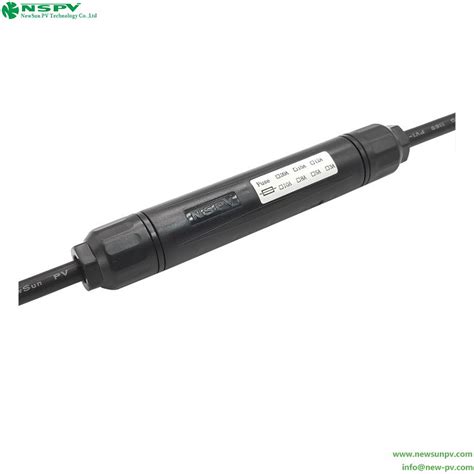 1000vdc Solar Fuse Conenctor Waterproof Pv Connector With Inline Fuse