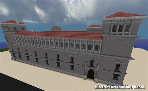 MINECRAFTEATE Réplica minecraft del Palacio de los Guzmanes León