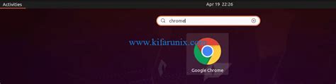 Install Google Chrome Browser On Ubuntu Kifarunix