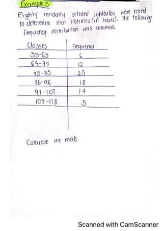 Measures Of Central Tendency Examples Ad Practice Questions Pdf