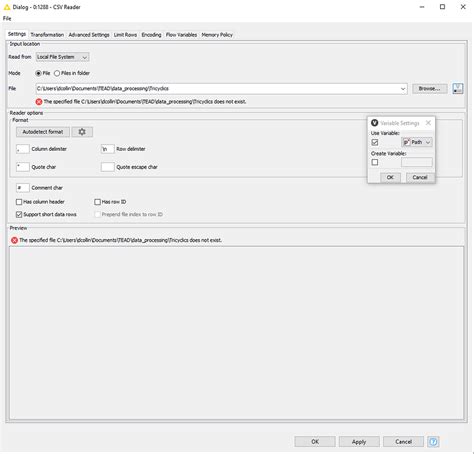 Table Row To Variable To Read Multiple Cvs Process And Append In 1