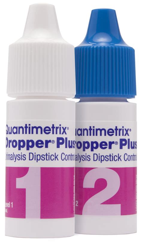 Quantimetrix Dropper Plus Urinalysis Dipstick Control Medline