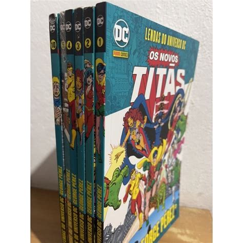 Lendas do Universo DC Novos Titãs vols ao e brinde vol Shopee Brasil