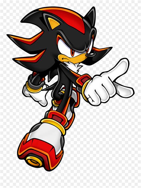 Shadow Sonic Clipart 5436444 Pinclipart
