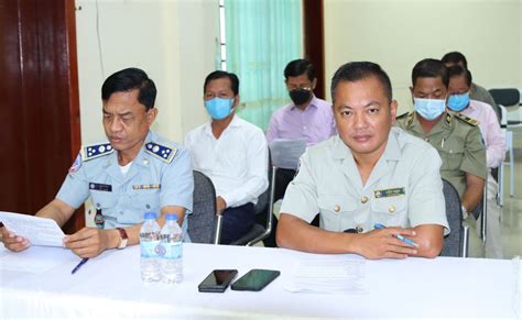 ប្រធានគណៈបញ្ជាការឯកភាពរដ្ឋបាលខេត្តកំពង់ធំ ជំរុញប្រធានគណៈបញ្ជាការឯកភាពរដ្ឋបាលក្រុង ស្រុក