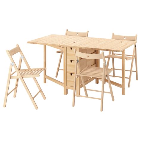 NordenfrÖsvi 餐桌附4張餐椅 樺木櫸木 2689152 公分 Ikea 線上購物