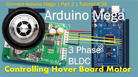 Bldc Hover Board Motor Controller Arduino Mega Part 2 Tutorial