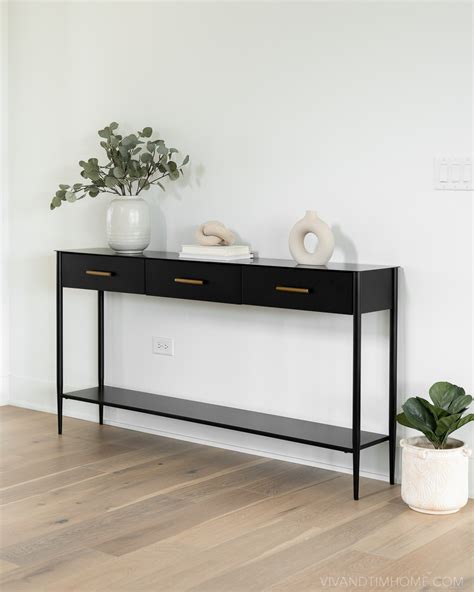 Black Console Tables For Every Design Style Viv Tim