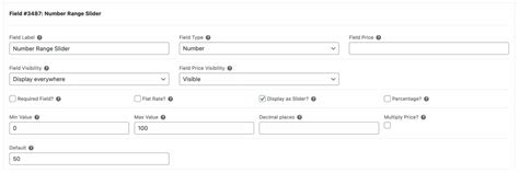Number Range Slider Fields Plugin Republic
