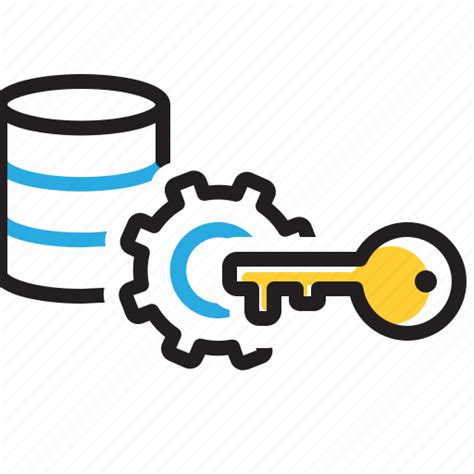 Master Data Technology Setting Security Automated System Accessibility Icon Download On