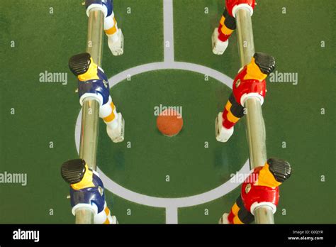 Table Football Or Soccer Stock Photo Alamy