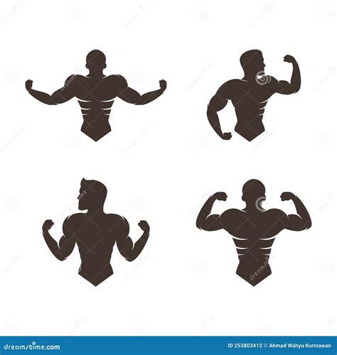 Gym Logo Vector Stock Vector Illustration Of Healthy 253803412