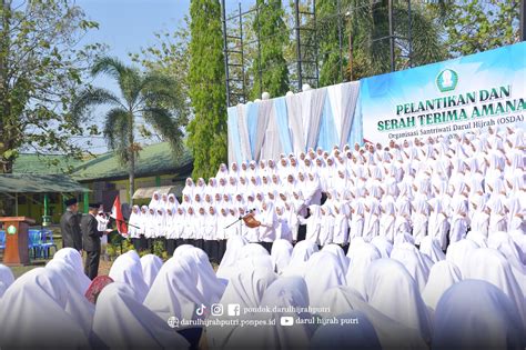 Pengurus OSDA 2023 2024 Dilantik Pesantren Putri Terdekat Pesantren