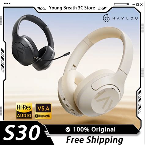 HAYLOU Auriculares Inal Mbricos S30 Cascos Con Reducci N De Ruido Bajo