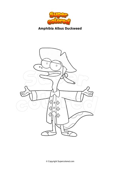 Coloriage Amphibia Archie