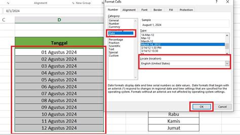 Cara Merubah Format Tanggal Indonesia Ke Inggris Di Excel NeicyTekno
