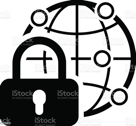 全球安全圖示平面設計向量圖形及更多互聯網圖片 互聯網 保安 保護 Istock