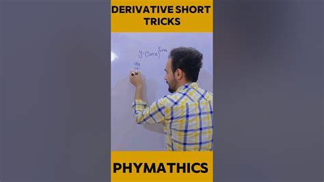 Derivative Short Tricks Phymathics Youtube