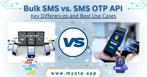 bulk sms vs sms otp api key differences and best use cases