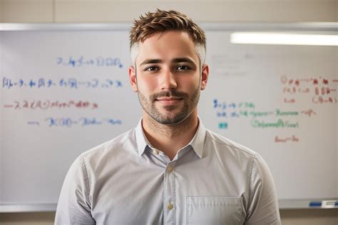 Premium Ai Image Teacher In Classroom Image Generated Ai