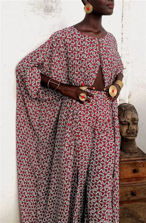 Kaftan Set African Chic African Fashion Long Kaftan Dress